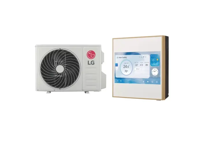 Ensemble mural Mono-Split LG Artcool gallery LCD - Green Pulse SA